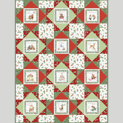 One Snowy Day Quilt Kit
