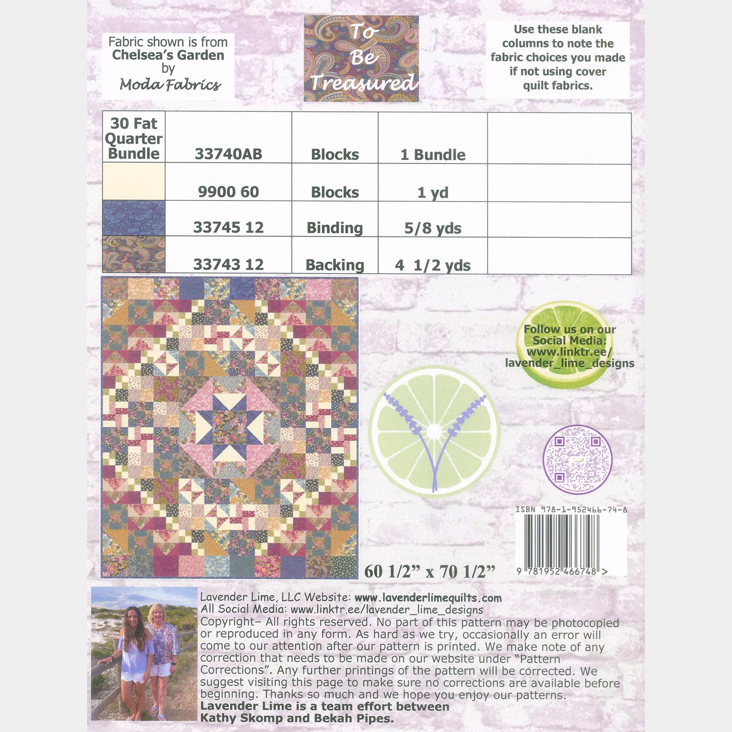 Pieced Treasure Quilt Pattern
