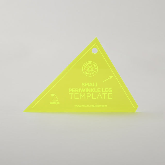 Missouri Star Small Periwinkle Leg Template