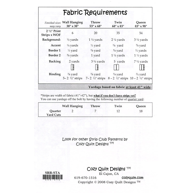 Stars Aligned Pattern