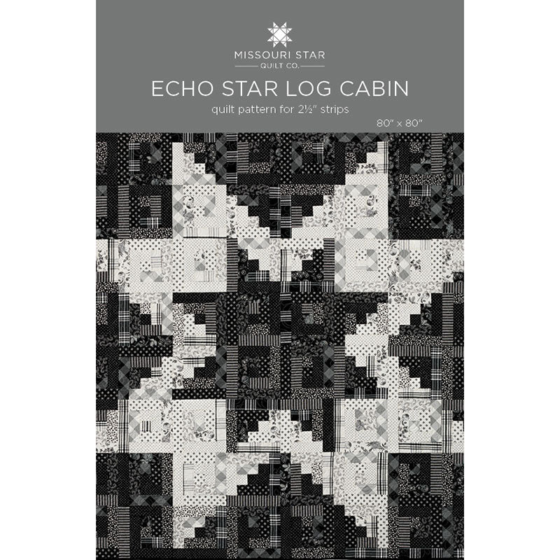 Echo Star Log Cabin Quilt Pattern by Missouri Star