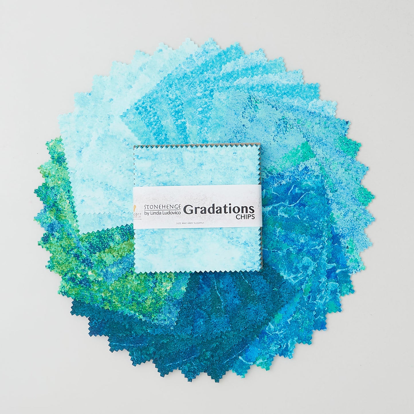 Stonehenge Gradations II - Peacock Chips