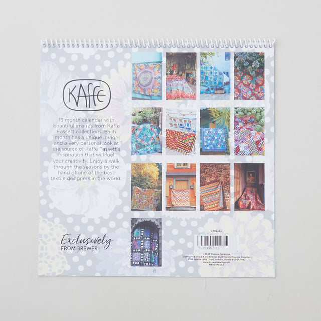 A Year of Color with Kaffe Fassett - 2024 Calendar