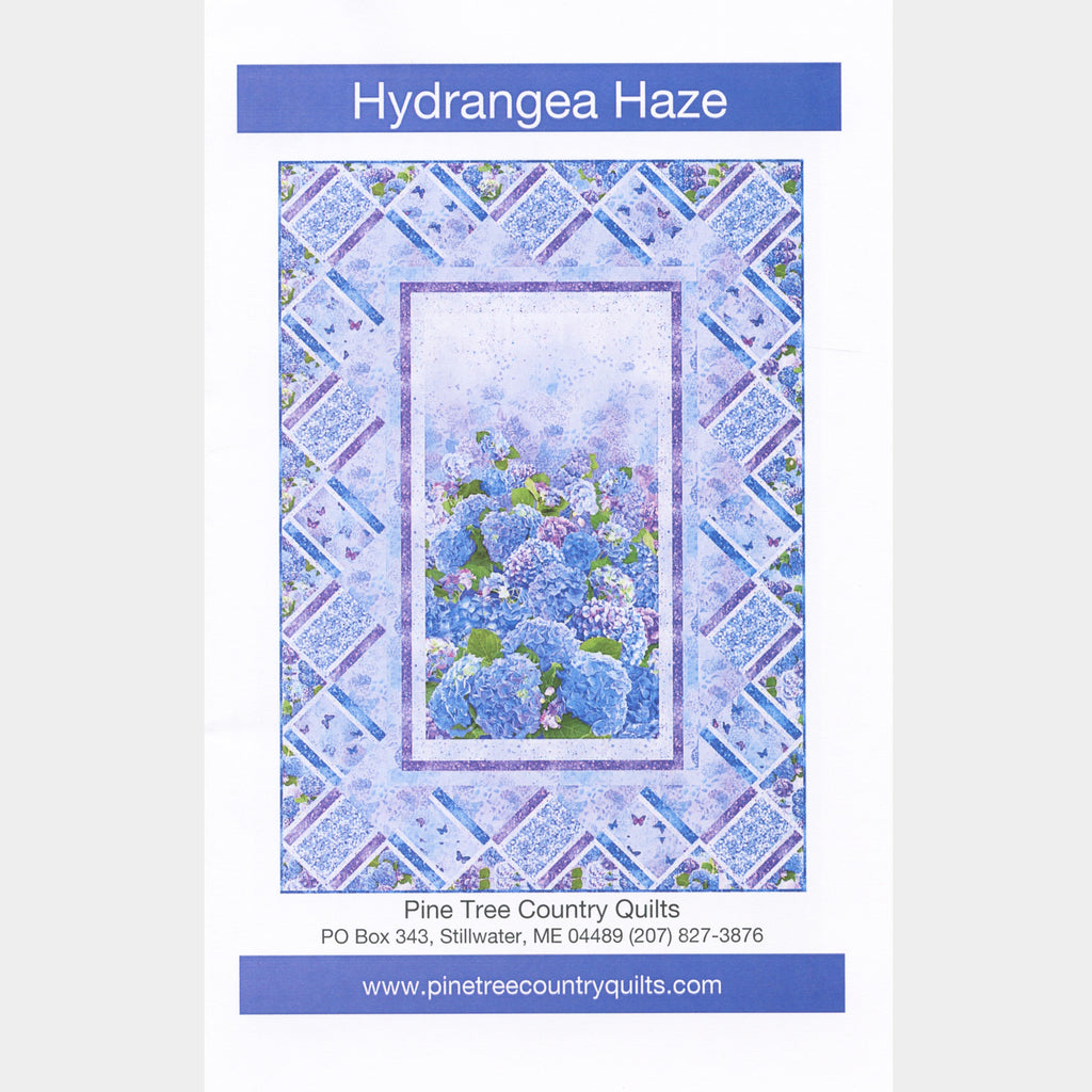 Hydrangea Haze Quilt Pattern
