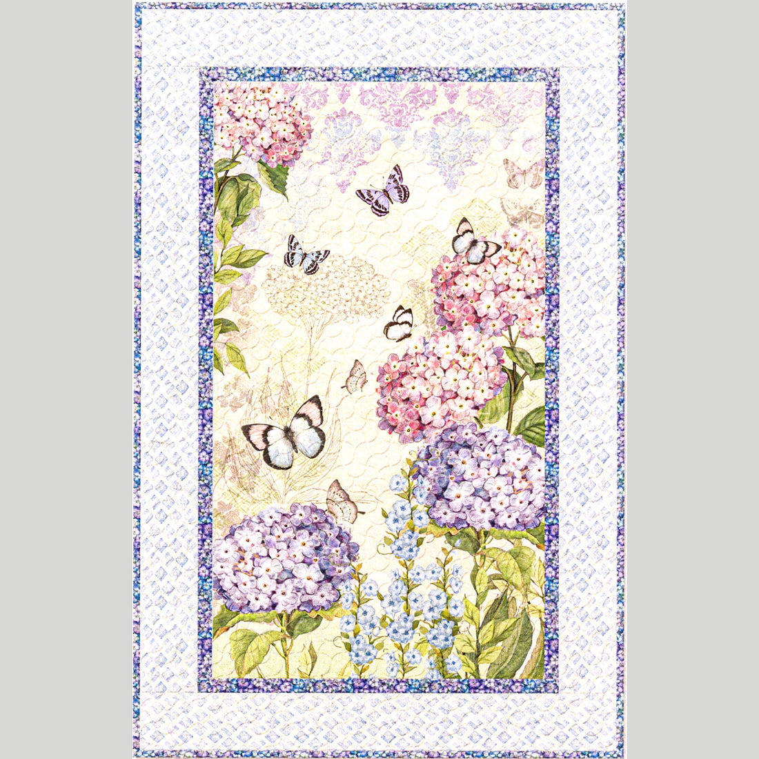 Hydrangea Mist Quilt Kit