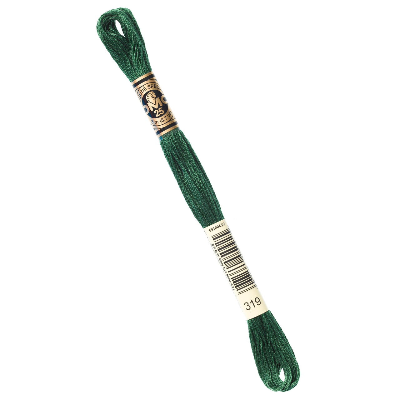 DMC Embroidery Floss - 319 Very Dark Pistachio Green