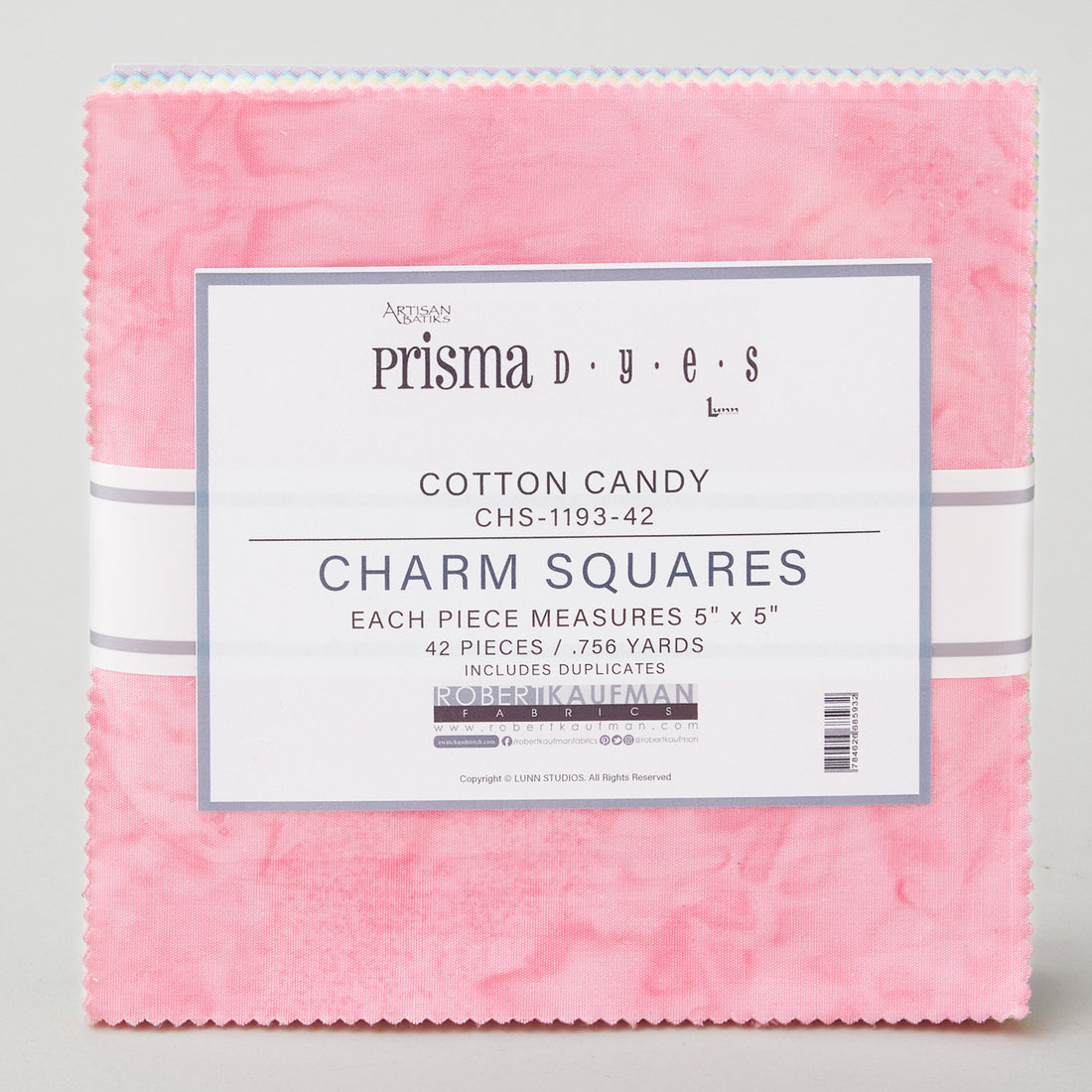 Artisan Batik Solids - Prisma Dyes Cotton Candy Charm Pack