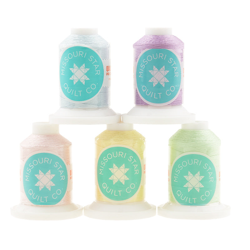 Missouri Star Pastel 50 Wt Cotton Thread Stash Builder 5 Pack