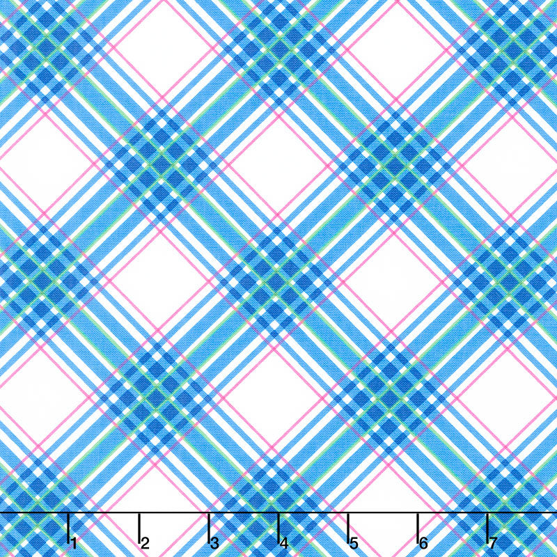 Light Blue Plaid Background