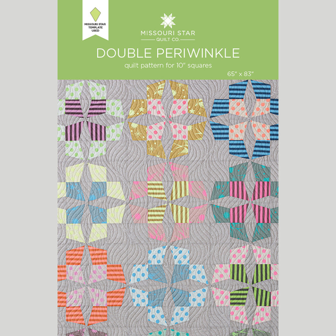 Double Periwinkle Quilt Pattern by Missouri Star