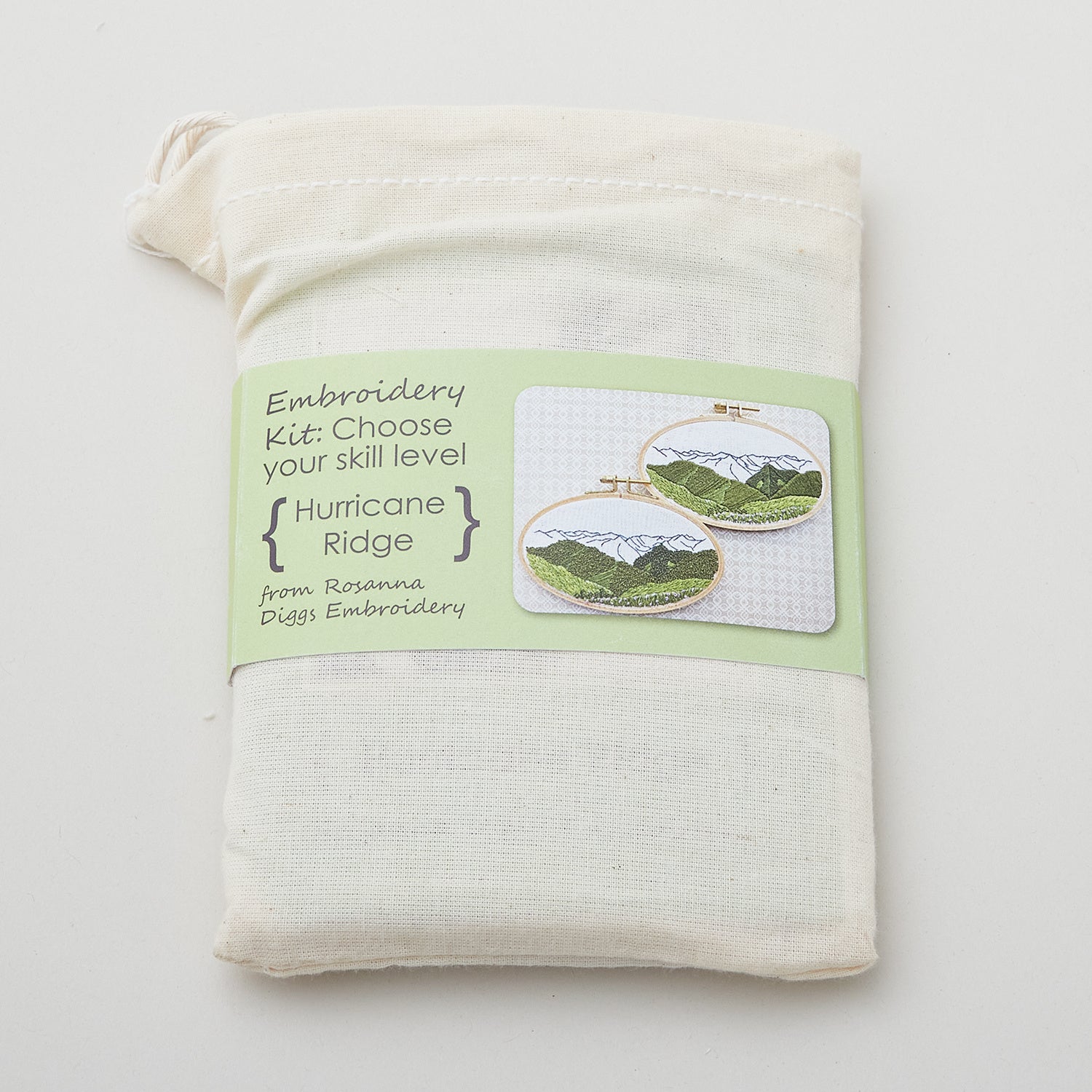 Hurricane Ridge Embroidery Kit