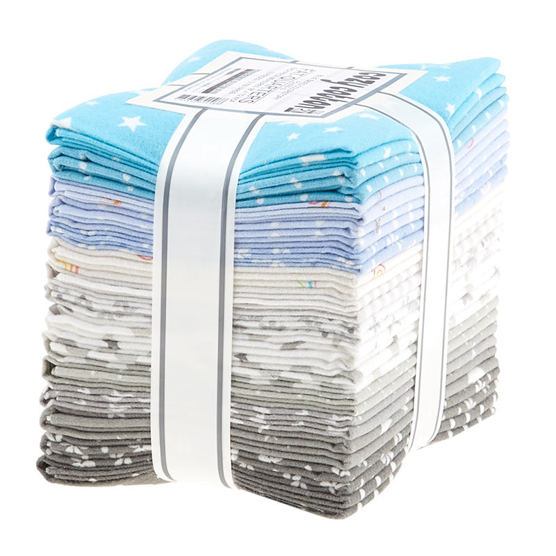 Cozy Cotton Flannels - Blue Skies Colorstory Fat Quarter Bundle