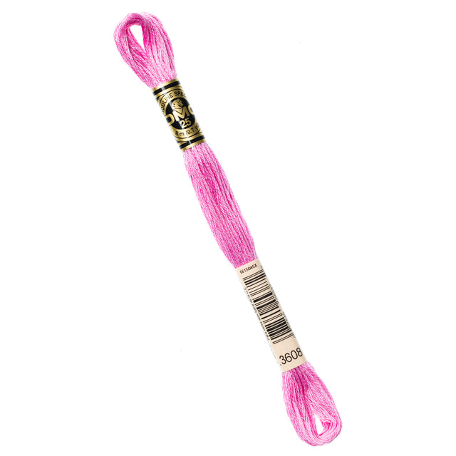 DMC Embroidery Floss - 3608 Very Light Plum