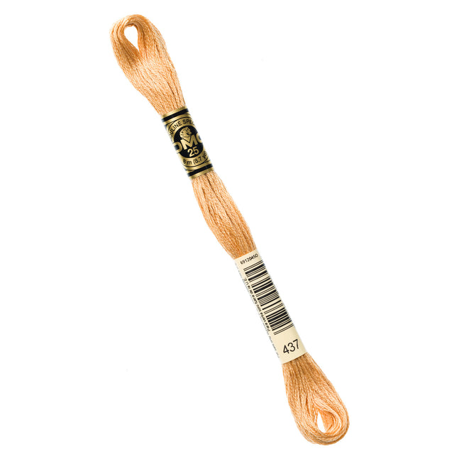 DMC Embroidery Floss - 437 Light Tan