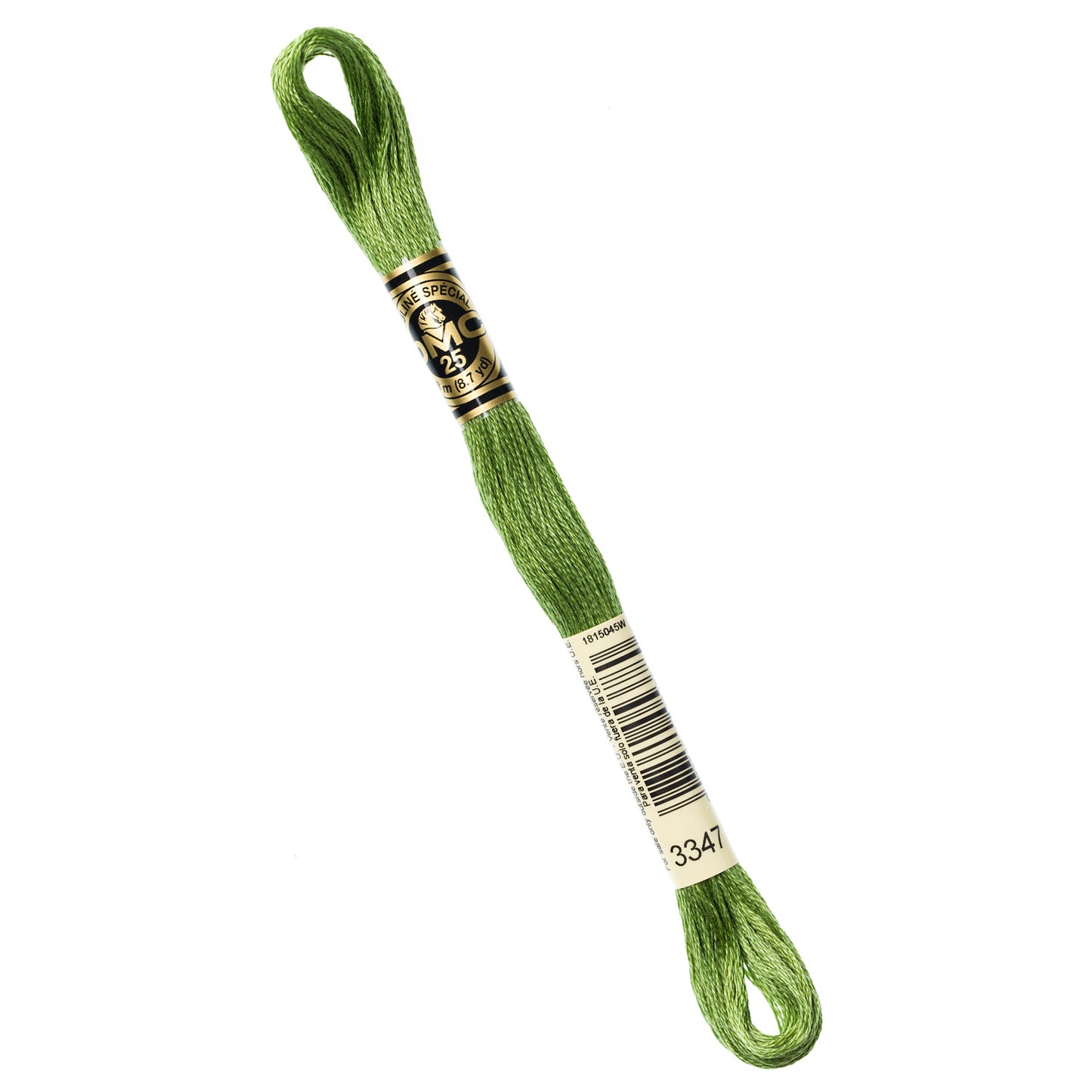 DMC Embroidery Floss - 3347 Medium Yellow Green