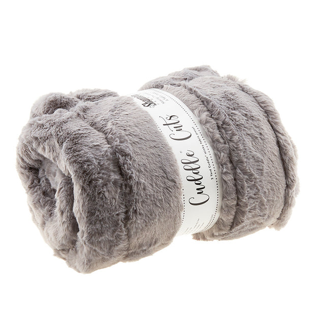 Luxe Cuddle® - Mink Alloy 2 Yard Cut