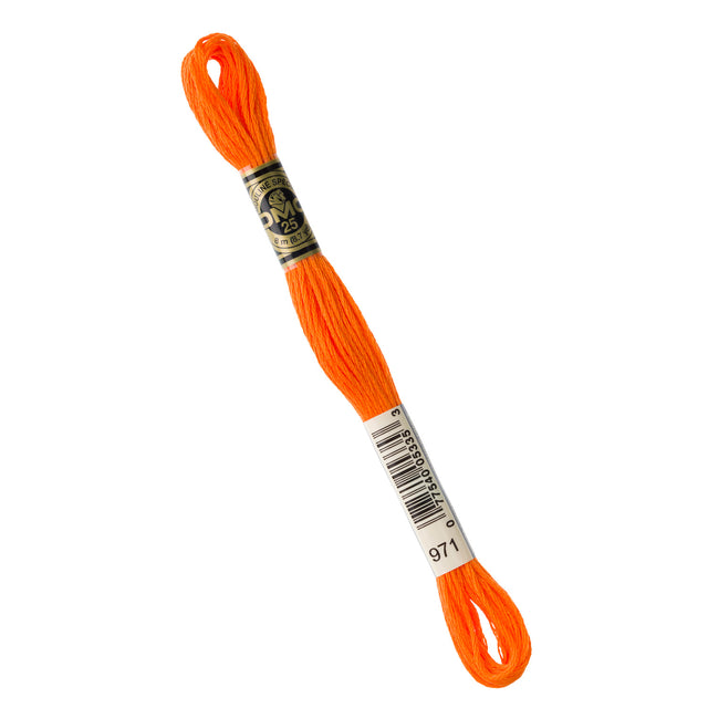 DMC Embroidery Floss - 971 Pumpkin