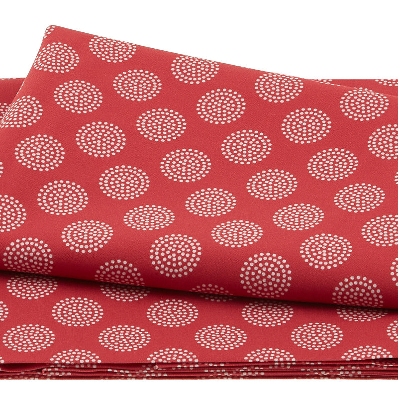 Hudson Favorites Dottie Dot Red 2 Yard Cut