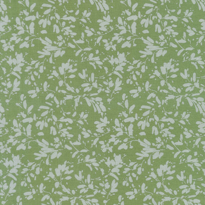 Green Fields - Tonal Leaves Forest Yardage