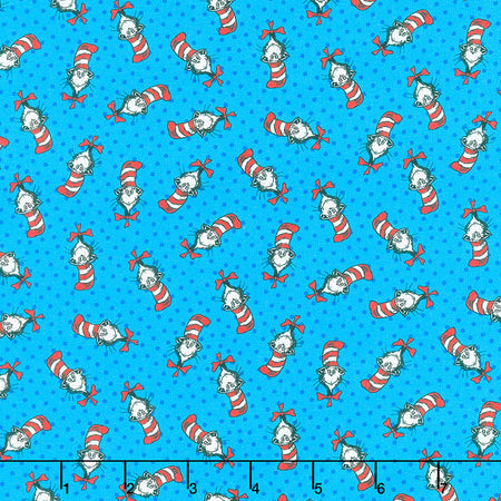 Dr Seuss Polka Dot Background