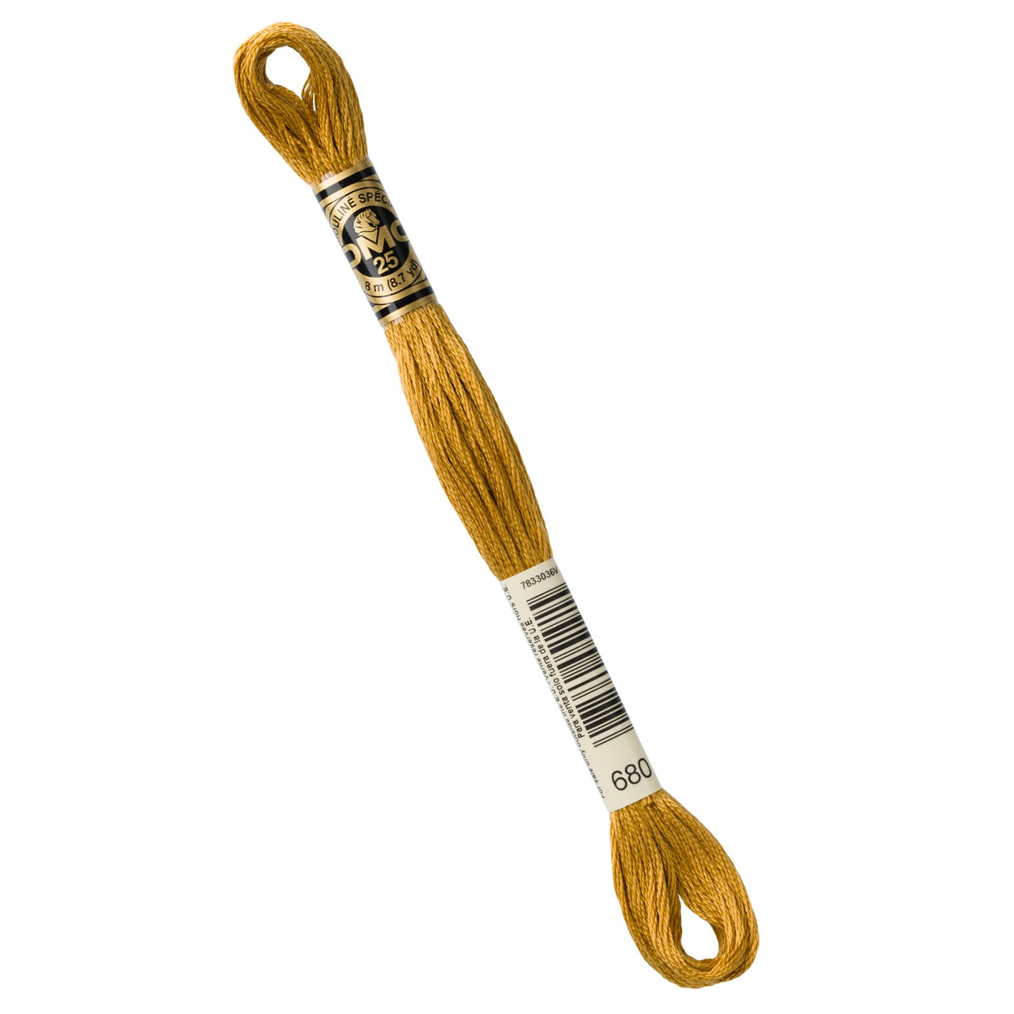 DMC Embroidery Floss - 680 Dark Old Gold