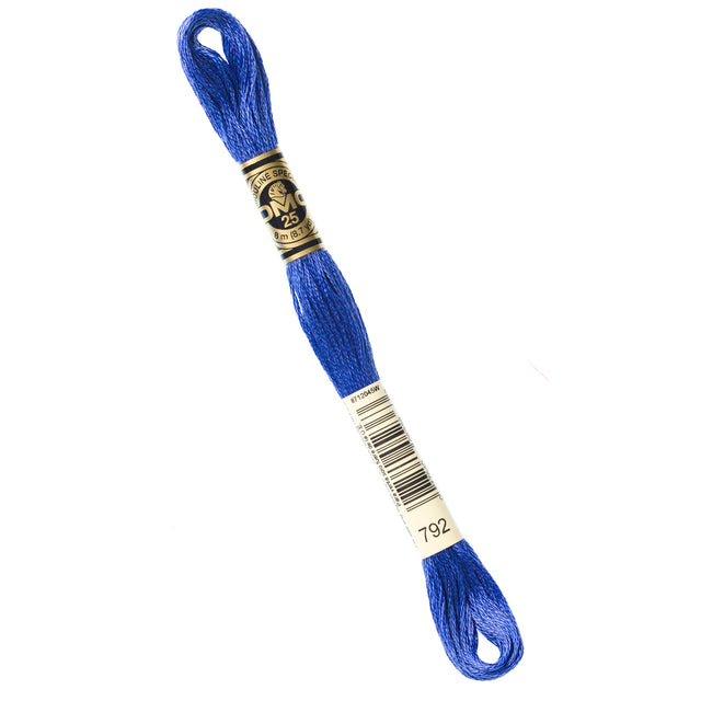 DMC Embroidery Floss - 792 Dark Cornflower Blue