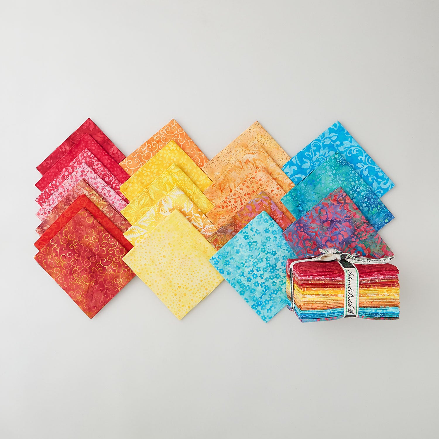 Tropical Oasis Batiks Fat Quarter Bundle