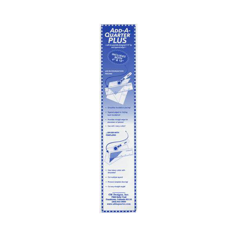 Add A-Quarter Plus Ruler Combo Pack