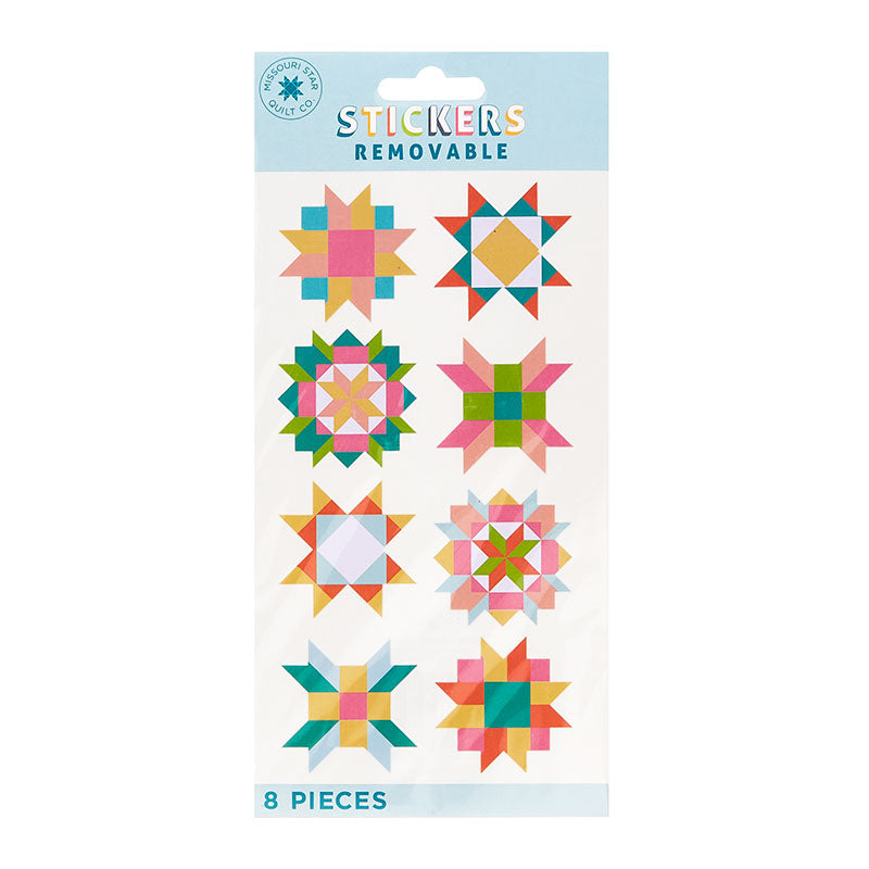 Missouri Star Quilt Block Stickers