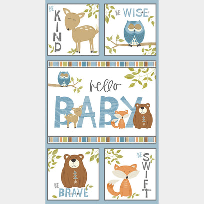 Winsome Critters - Forest Animals Multi Craft Panel