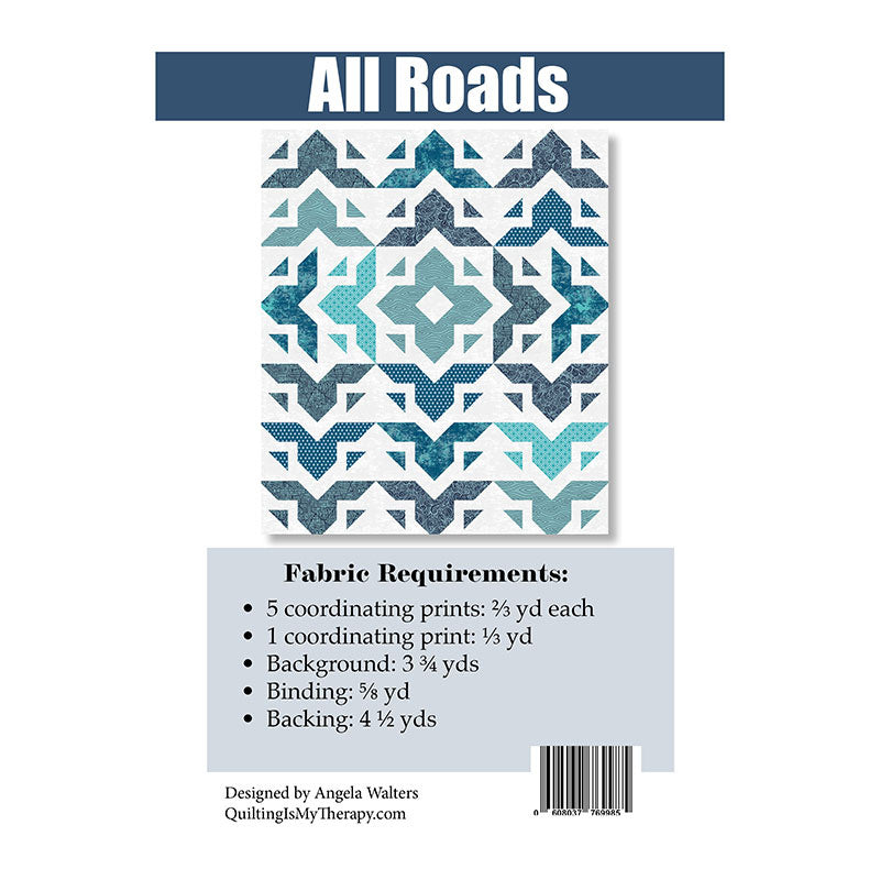 All Roads Quilt Pattern