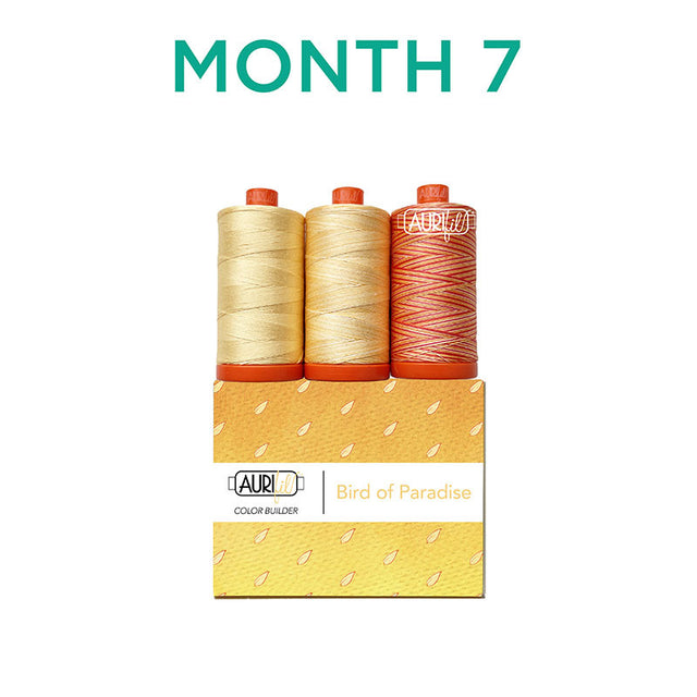 AURIfil™ Rainforest Color Builder Thread of the Month