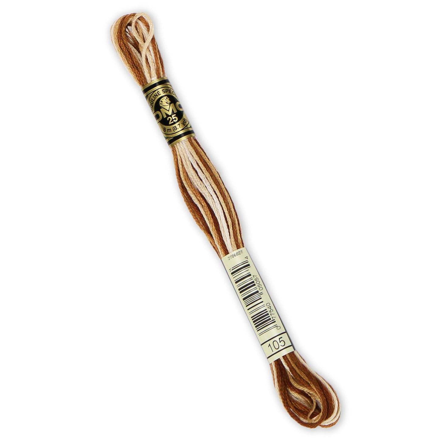 DMC Embroidery Floss - 105 Variegated Tan/Brown