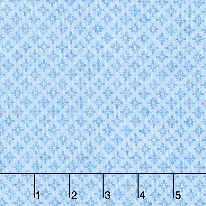 Periwinkle Spring - Emblem Periwinkle Digitally Printed Yardage