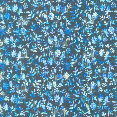 Halcyon II - Vines Blue Yardage