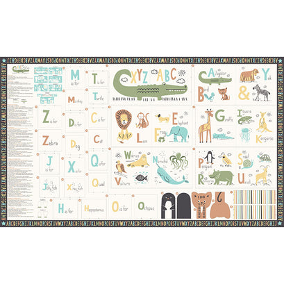 ABC XYZ - Animal ABC Book Multi Panel