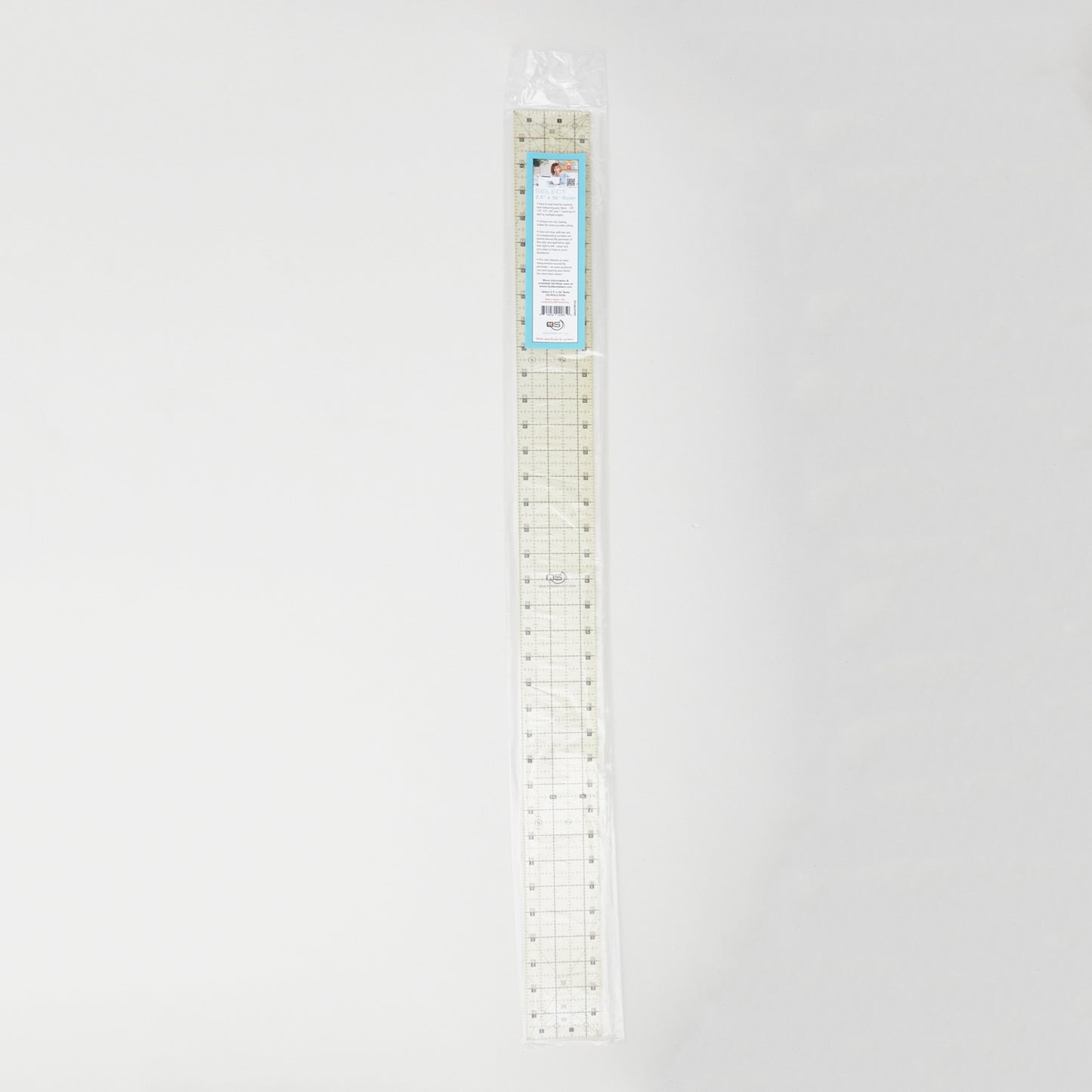 Quilters Select Non-Slip Ruler - 2.5" x 36"