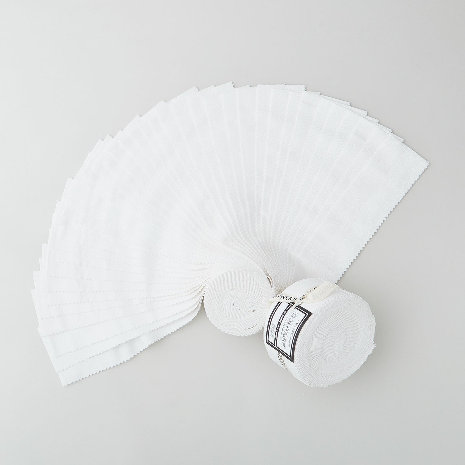 Solitaire Whites Soft White 2 1/2" Strips