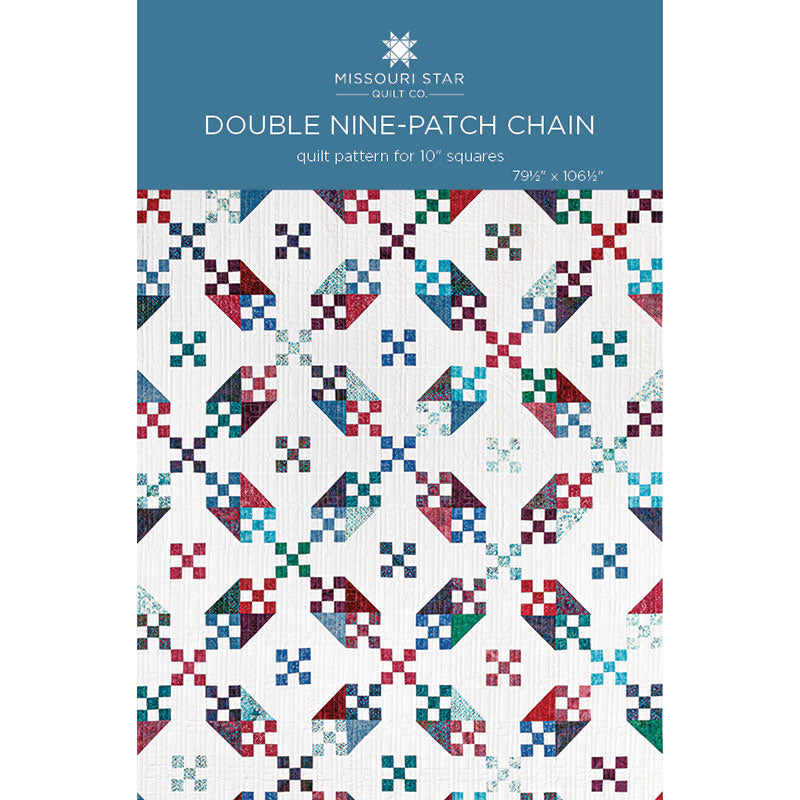 Double Nine-Patch Chain Quilt Pattern by Missouri Star