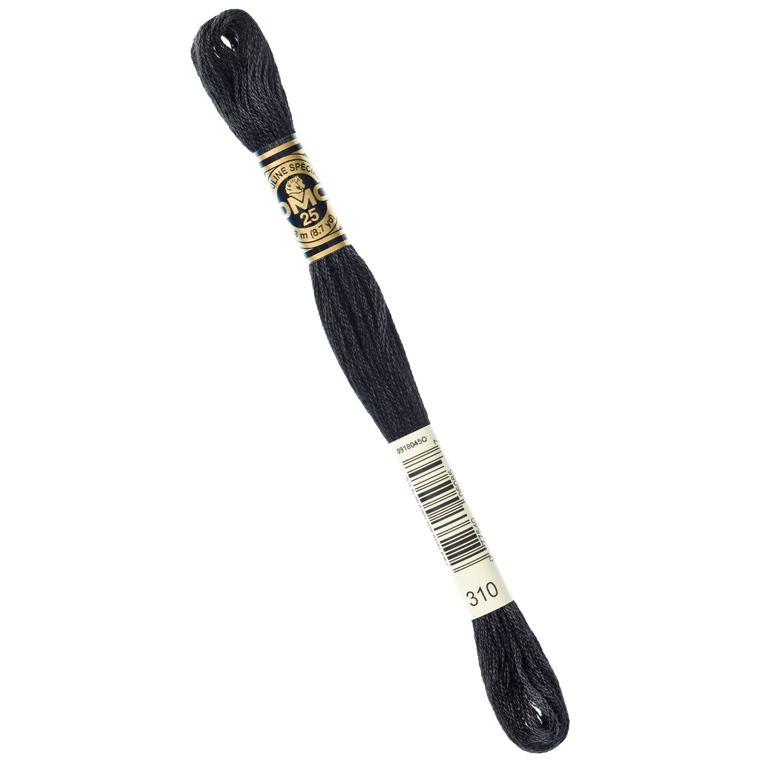 DMC Embroidery Floss - 310 Black