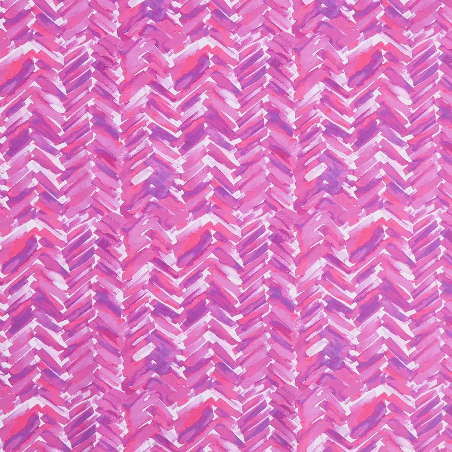 Beautiful Moments - Chevron Magenta Yardage