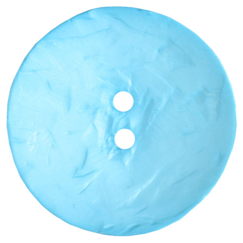 Round Polyamide 45mm Button - Turquoise