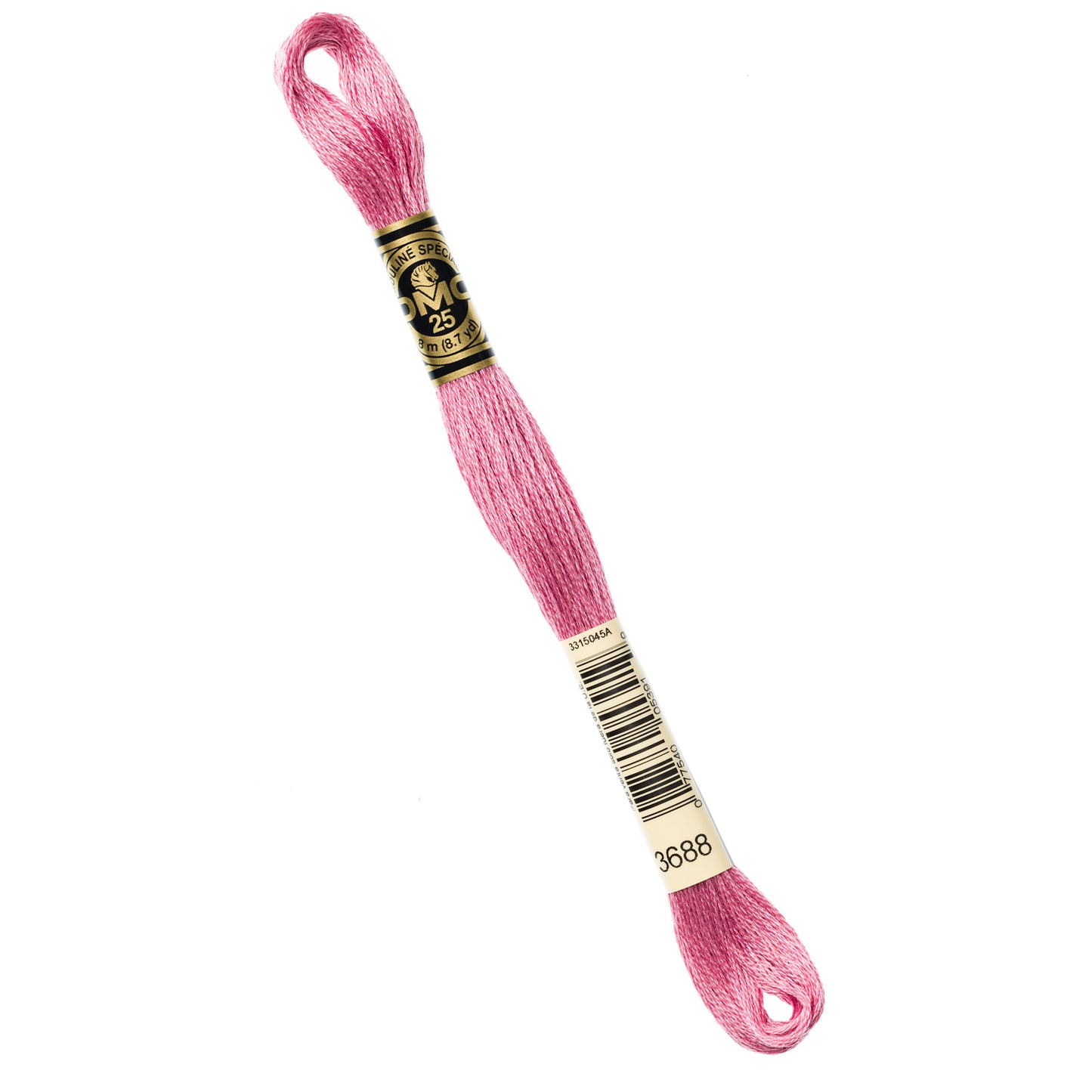 DMC Embroidery Floss - 3688 Medium Mauve