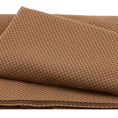 Sandalwood - Simple Clamshell Medium Brown 3 Yard Cut