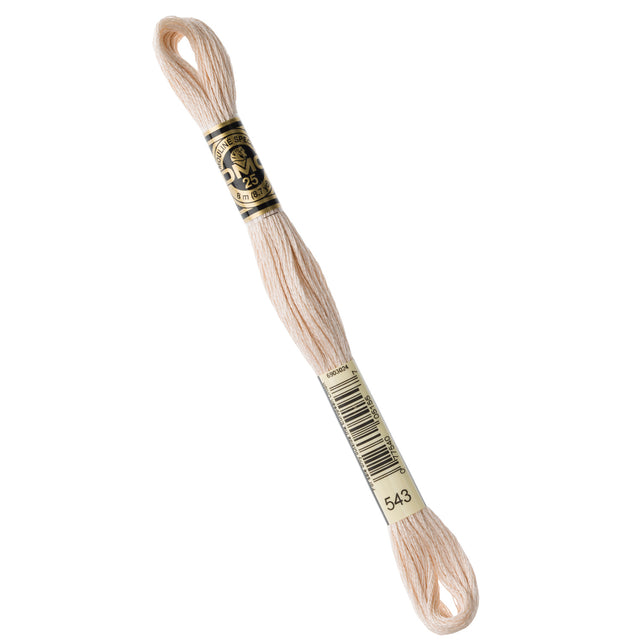 DMC Embroidery Floss - 543 Ultra Very Light Beige