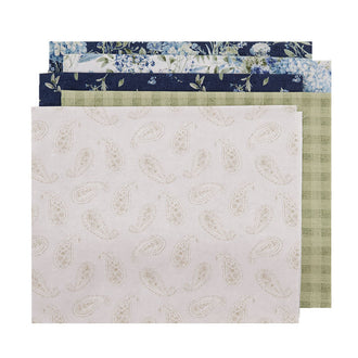 Bohemian Blue Place Mats Kit