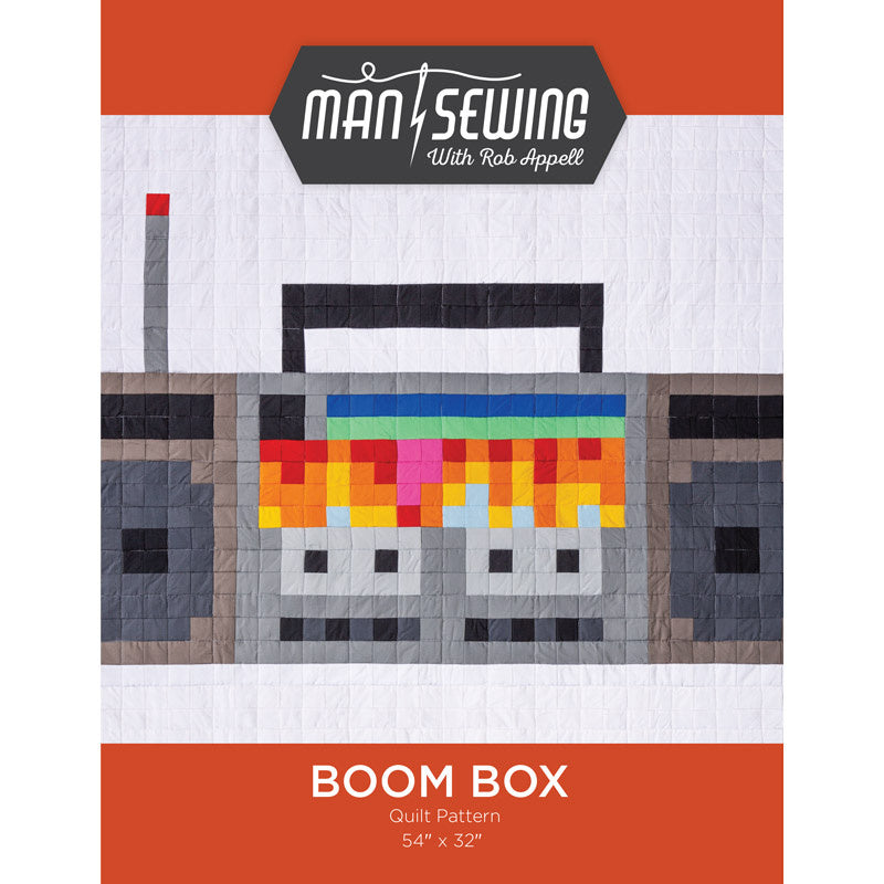 Boom Box Pattern from Man Sewing