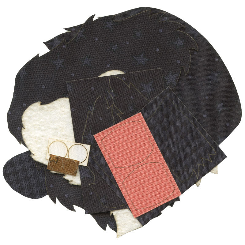 Border Collie Precut Fused Appliqué Pack