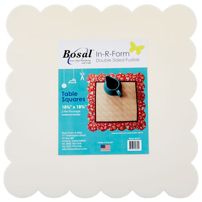 Bosal In-R-Form Double Sided Fusible Table Squares