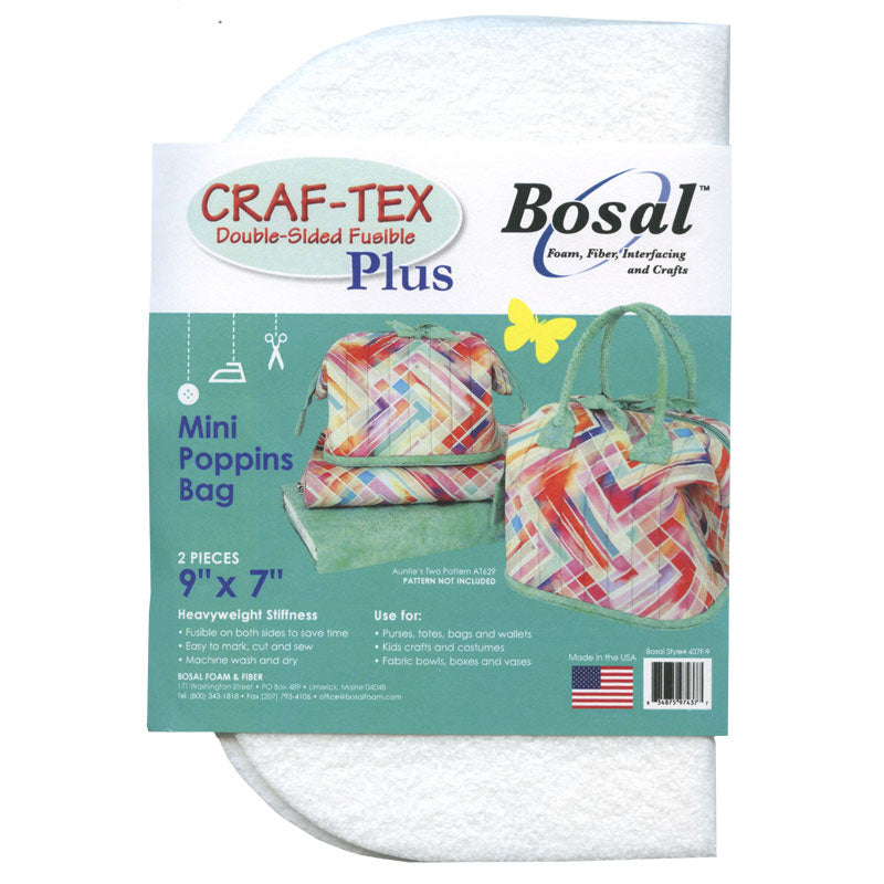 Bosal Mini Poppins Bag Craf-Tex Plus Double-Sided Fusible Stabilizer